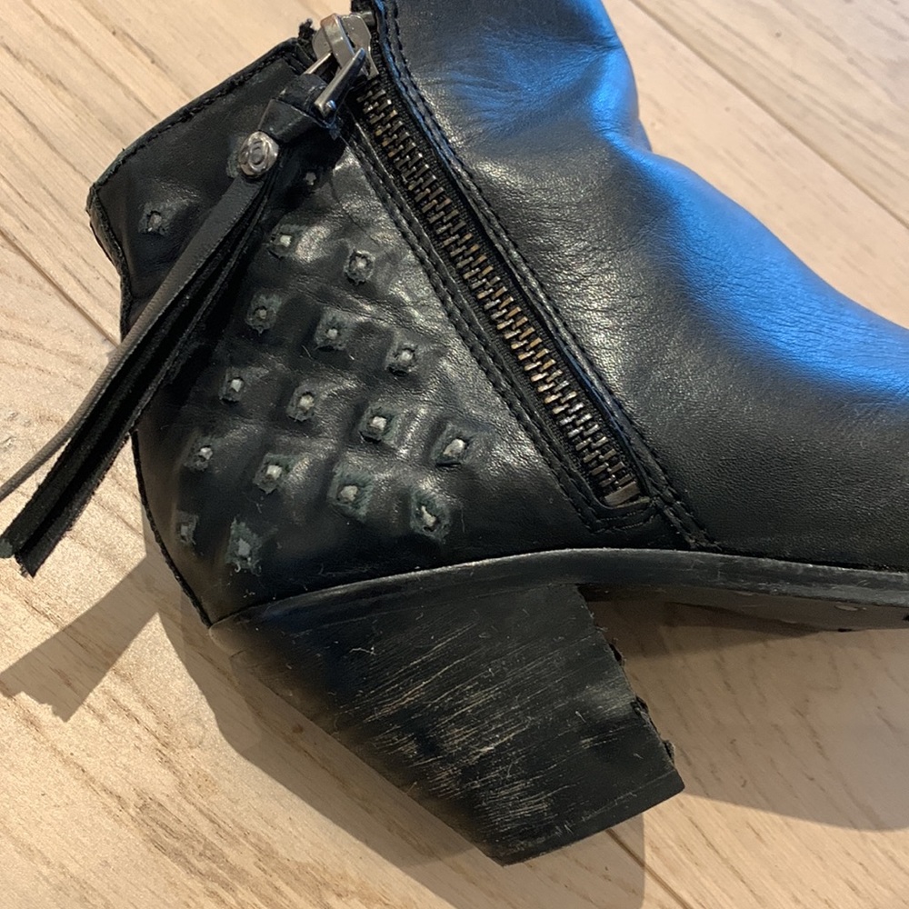 Heavy Duty Metal Studded Boots - Gem